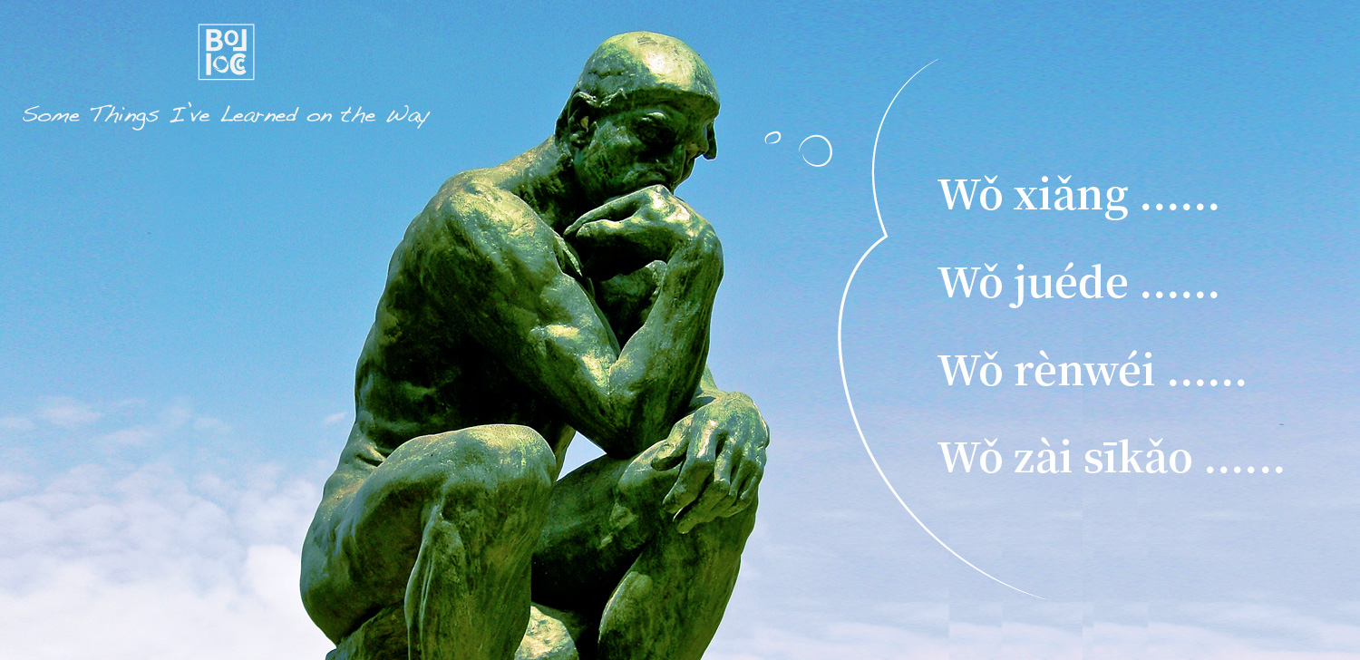 Thinking about thinking | BOLICC